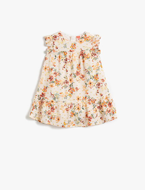 Koton Kız Çocuk Çiçekli Yazlık Elbise