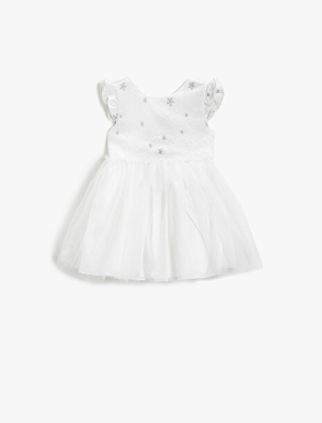 Koton Kız Çocuk Tütü Elbise Simli