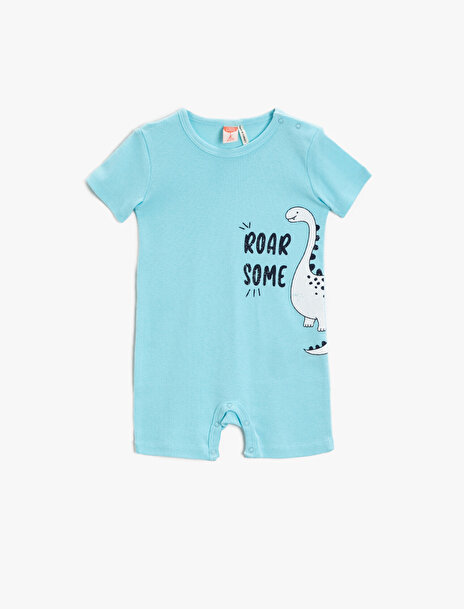 Koton Erkek Çocuk Baskılı Tulum Pamuklu