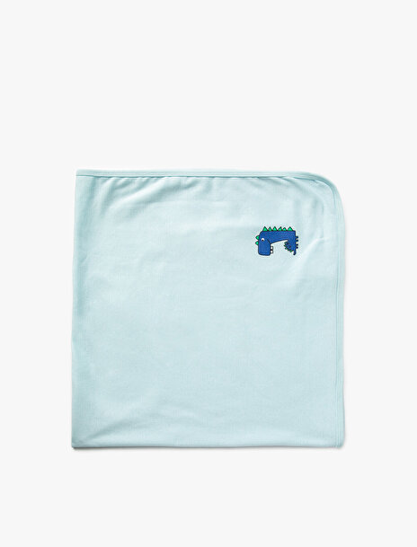 Koton Erkek Çocuk Baskılı Bebek Battaniyesi Pamuklu