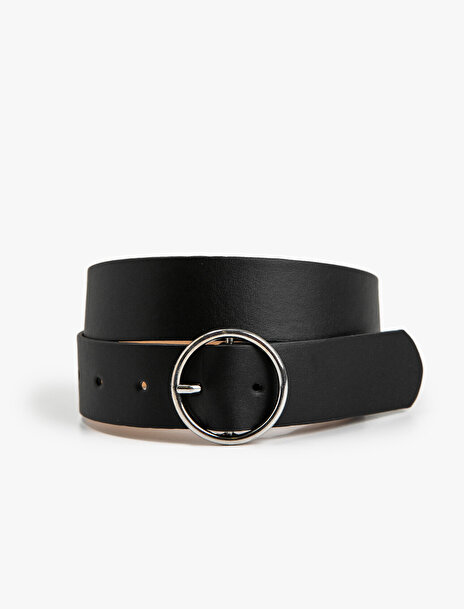 Koton Kadın Deri Görünümlü Kemer Tokalı