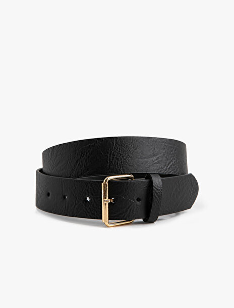 Koton Kadın  Deri Görünümlü Kemer Tokalı