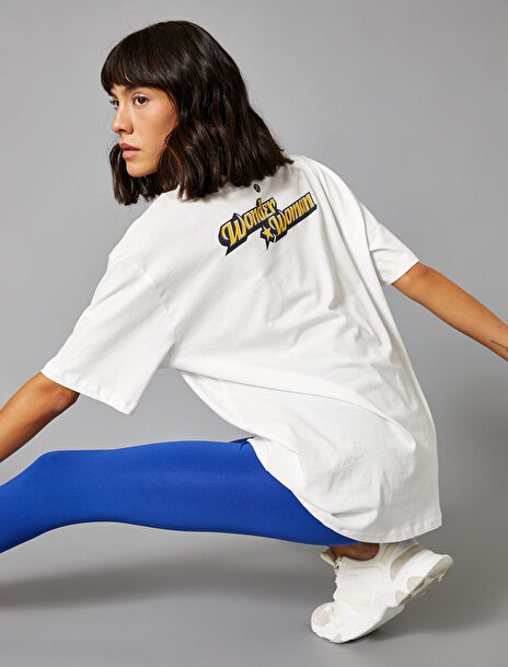 Koton Kadın Warner Bros Lisanslı Baskılı Tişört Pamuklu