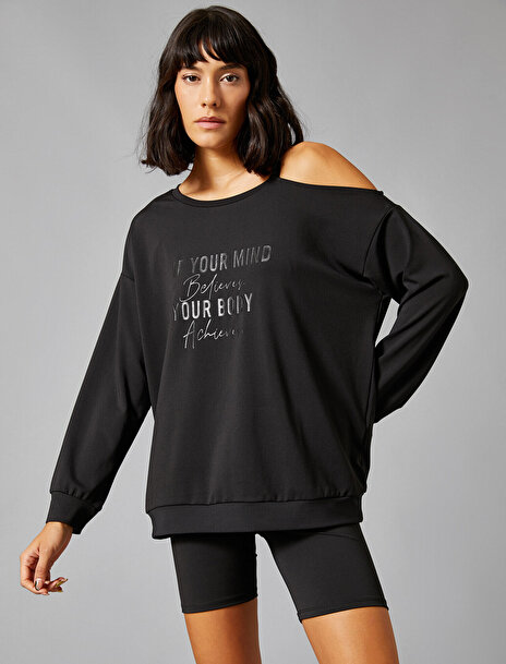 Koton Kadın Yazı Baskılı Sweatshirt