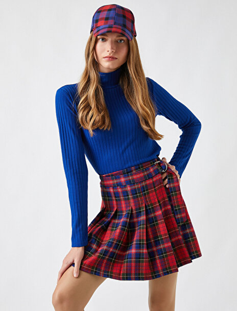 Koton Kadın Balıkçı Yaka Ribanalı Kazak