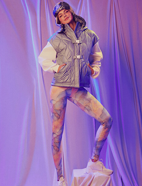 Koton Kadın Kapitone Spor Ceket