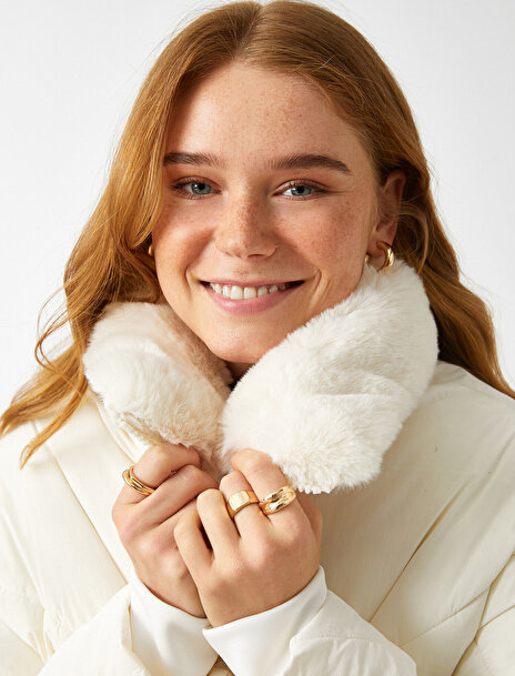 Koton Kadın Fermuarlı Oversize Anorak Ceket