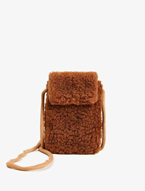 Koton Kadın Peluş Telefon Çantası