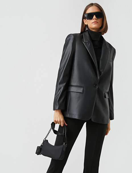 Koton Kadın Süet Görünümlü Çanta