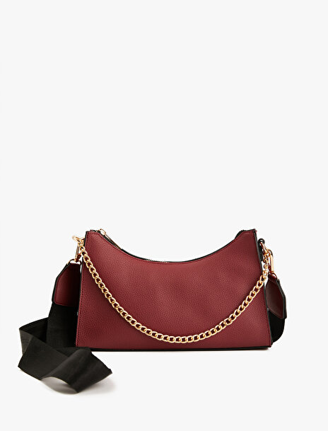 Koton Kadın Deri Görünümlü Çanta Fermuar Detaylı Koton Kadın Deri Görünümlü Çanta Fermuar Detaylı