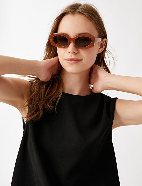 Koton Kadın Bisiklet Yaka Bluz Kolsuz