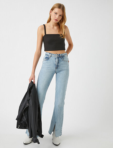 Koton Kadın İnce Askılı Triko Atlet