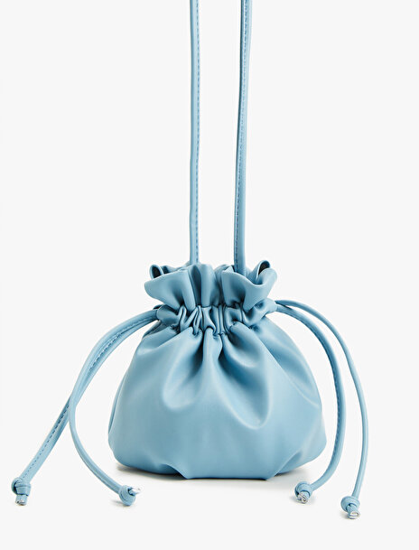 Koton Kadın Omuz Çantası Büzgülü Deri