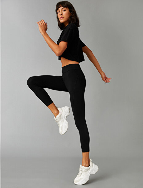 Koton Kadın Standart Bel Sporcu Taytı