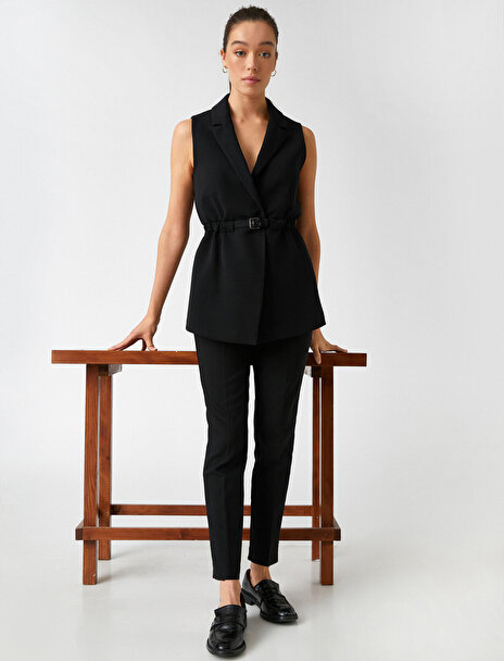 Koton Kadın Basic Pantolon Kemerli