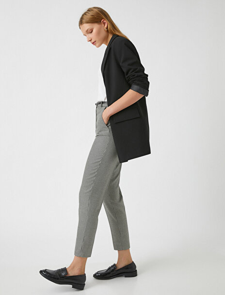 Koton Kadın Crop Pantolon