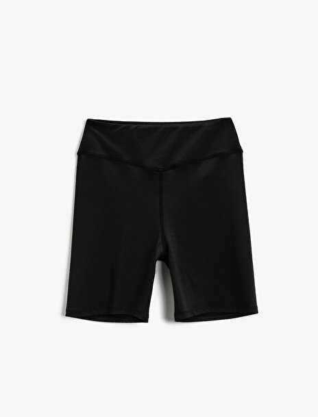 Koton Kadın Yüksek Bel Biker Tayt