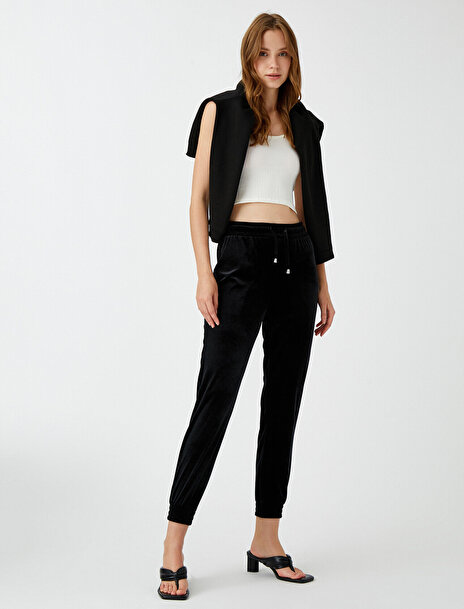 Koton Kadın Paçası Lastikli Eşofman Altı