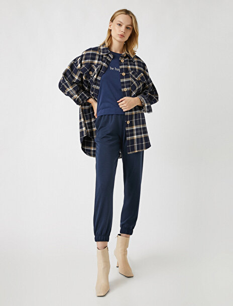 Koton Kadın Beli Lastikli Jogger Cepli Eşorfman Altı