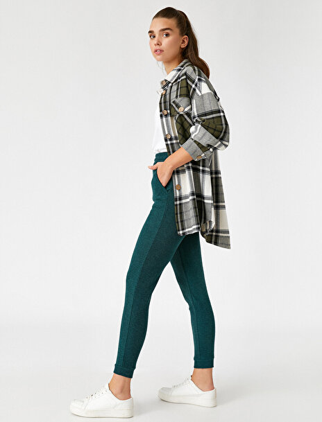 Koton Kadın Beli Lastikli Cepli Jogger Eşofman Altı