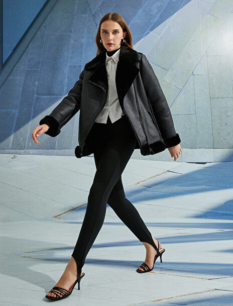 Koton Kadın Yüksek Bel Füzo Tayt