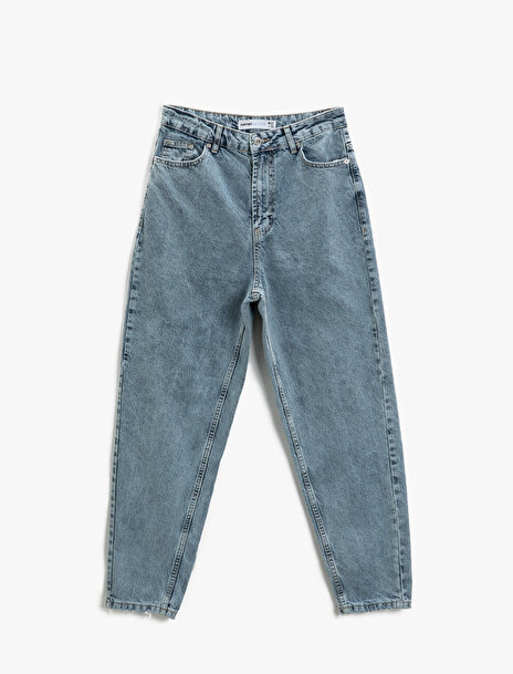 Koton Ole Genç Kız Yüksek Bel Kot Pantolon - Slouchy Jean
