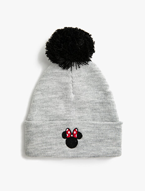 Koton Kadın Mickey Mouse Lisanslı Baskılı Ponponlu Bere Koton Kadın Mickey Mouse Lisanslı Baskılı Ponponlu Bere