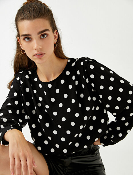 Koton Kadın Puantiyeli Bluz