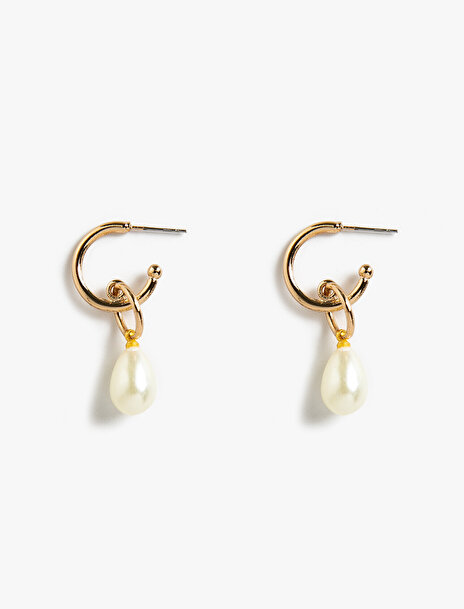 Koton Kadın İnci Detaylı Küpe