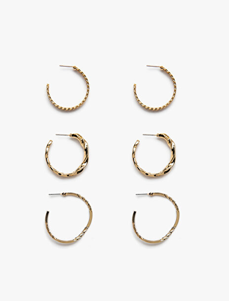 Koton Kadın Halka Küpe Seti