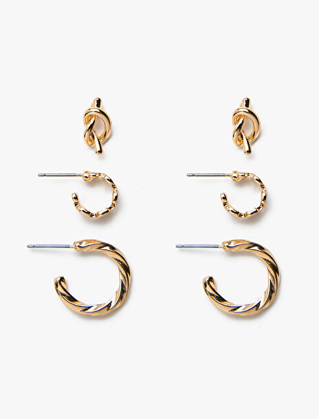 Koton Kadın Metalik Küpe