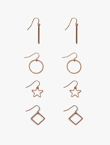 Koton Kadın Metalik Küpe