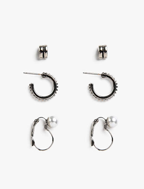 Koton Kadın İnci Çoklu Küpe