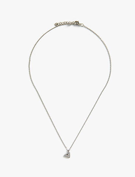 Koton Kadın Kalpli Zincir Kolye Koton Kadın Kalpli Zincir Kolye