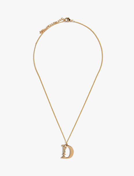 Koton Kadın D harfli Zincir Kolye
