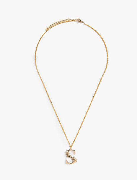 Koton Kadın S Harfli Zincir Kolye