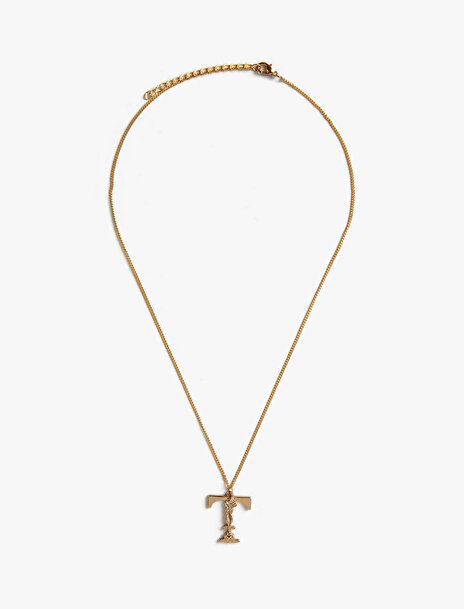 Koton Kadın T Harfli Zincir Kolye