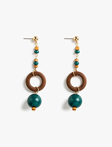 Koton Kadın Boncuk Küpe