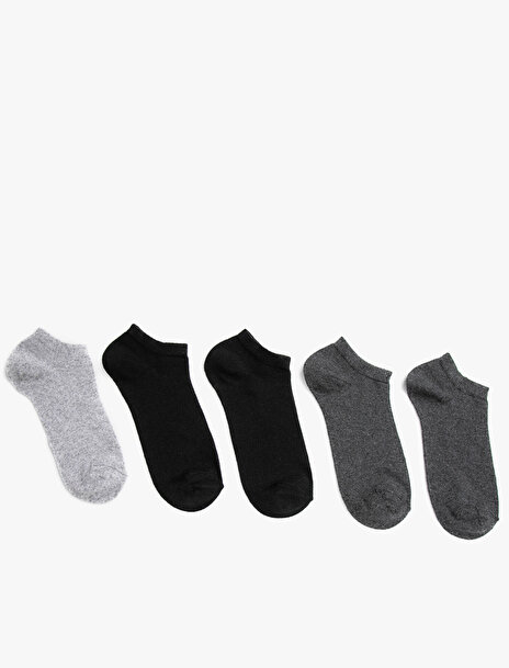 Koton Kadın Kadın Pamuklu Patik Çorap Seti