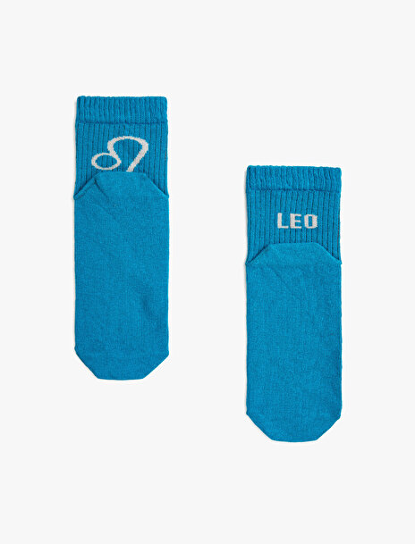 Koton Kadın Yazı Baskılı Kadın Çorap