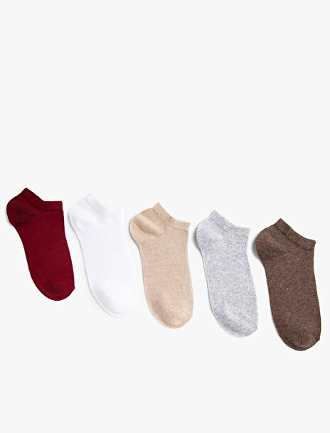 Koton Kadın Kadın Pamuklu Patik Çorap Seti