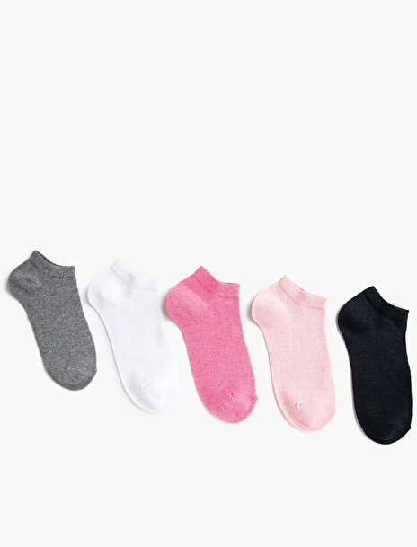 Koton Kadın Kadın Pamuklu Patik Çorap Seti