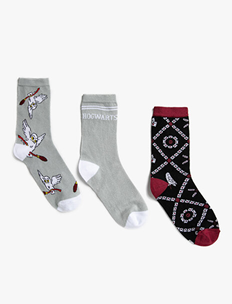 Koton Kadın Hogwarts Lisanslı Kadın Çorap Seti Koton Kadın Hogwarts Lisanslı Kadın Çorap Seti