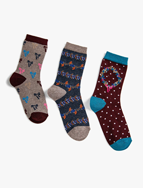 Koton Kadın Yılbaşı Temalı Kadın Çorap Seti