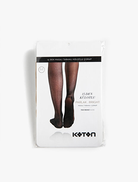 Koton Kadın Masaj Tabanlı Külotlu Çorap