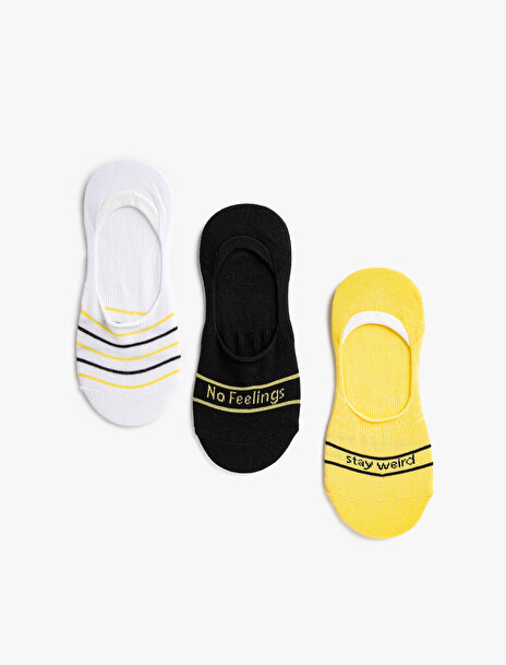 Koton Kadın Babet Çorap 3'lü Set