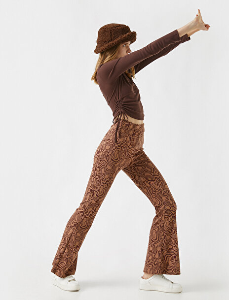 Koton Ole Genç Kız Büzgülü Tişört