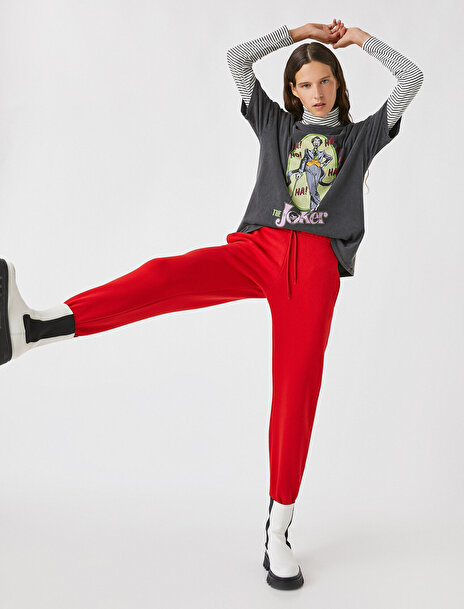 Koton Ole Genç Kız Belden Bağlamalı Eşofman Altı Koton Ole Genç Kız Belden Bağlamalı Eşofman Altı