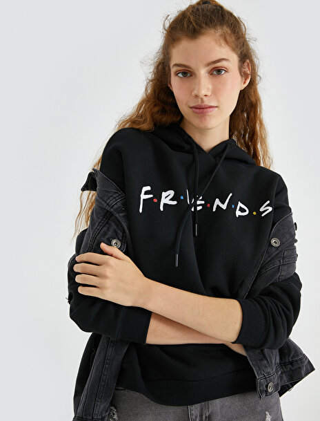 Koton Ole Genç Kız Friends Lisanslı Baskılı Kapüşonlu Sweatshirt Koton Ole Genç Kız Friends Lisanslı Baskılı Kapüşonlu Sweatshirt