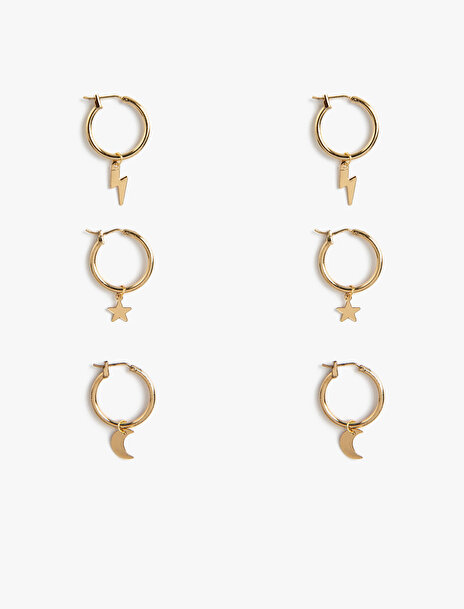 Koton Kadın Halka Küpe Seti